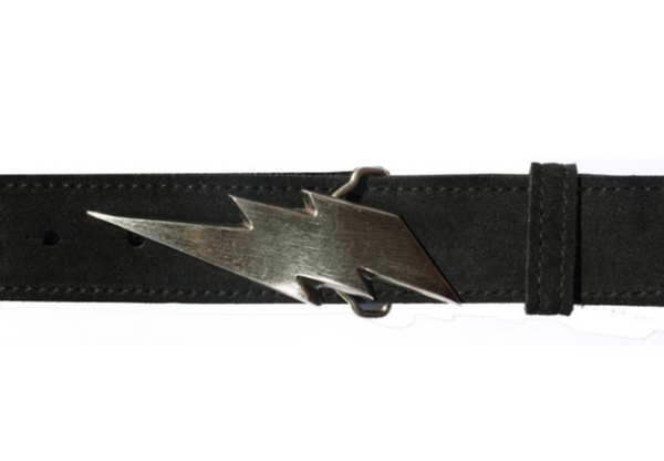 LIGHTNING BOLT Belt / Black – STELLAR Moto Brand